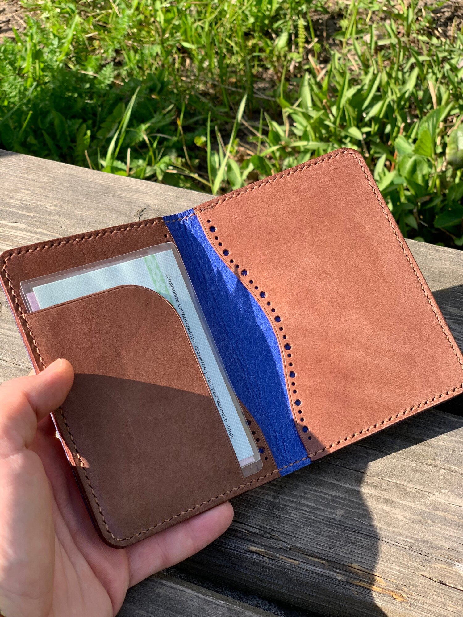 Документница для документов моряка viking leather craft