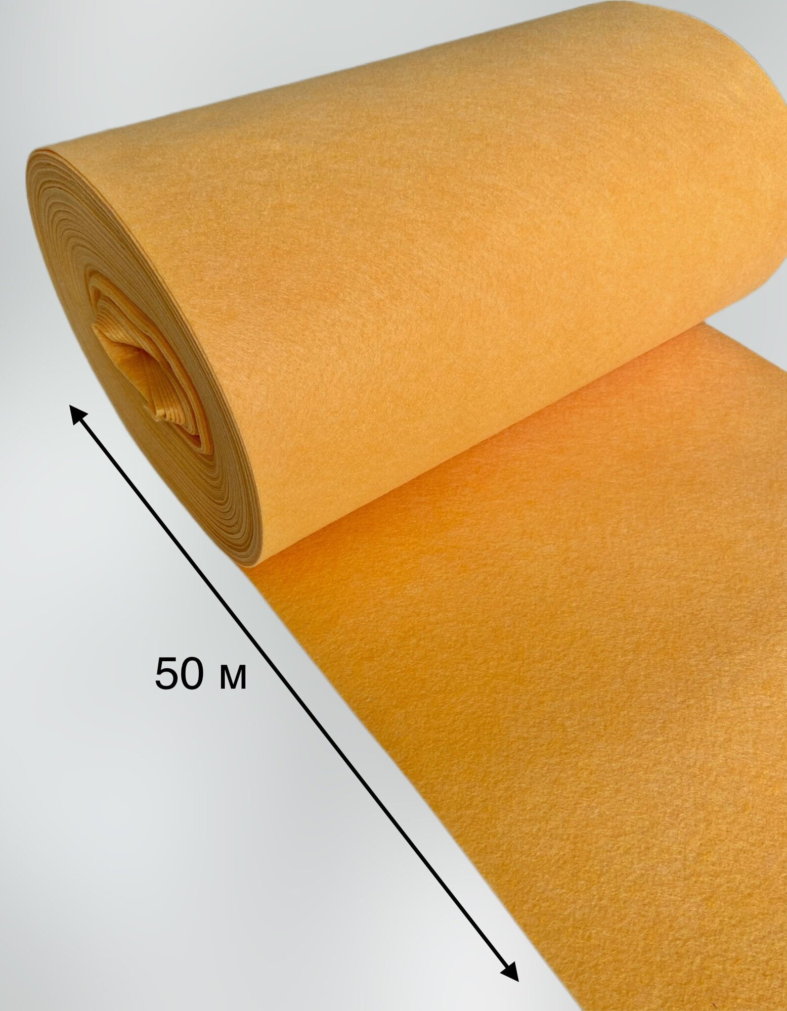 Тряпка для мытья пола, длина 50м. ширина 50см. плтн. 130 гр/м2. /ветошь/ Вискозное полотно