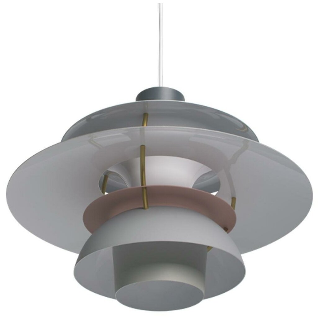 Подвесной светильник Loft IT Floret 10113 Grey универсальный под любой интерьер