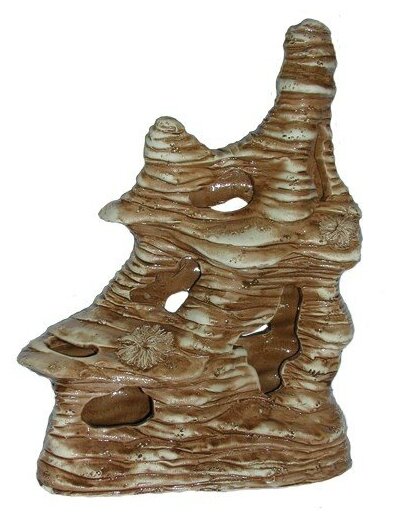 Декорация из светлой глины Орловская керамика Черепаший берег большой