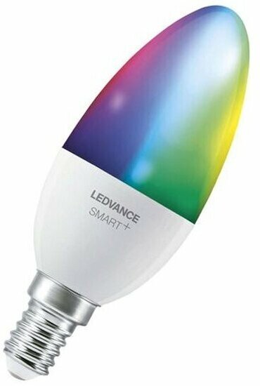 Светодиодная лампа Ledvance-osram WiFi Candle Multicolour 40 5 W/RGBW 470Lm E14 d38*107 (3шт в упаковке)