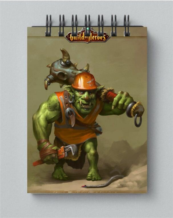 Блокнот Guild of Heroes, Гильдия Героев №8, А5