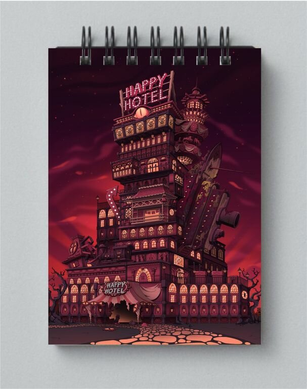 Блокнот Отель Хазбина, Hazbin Hotel №2, А6
