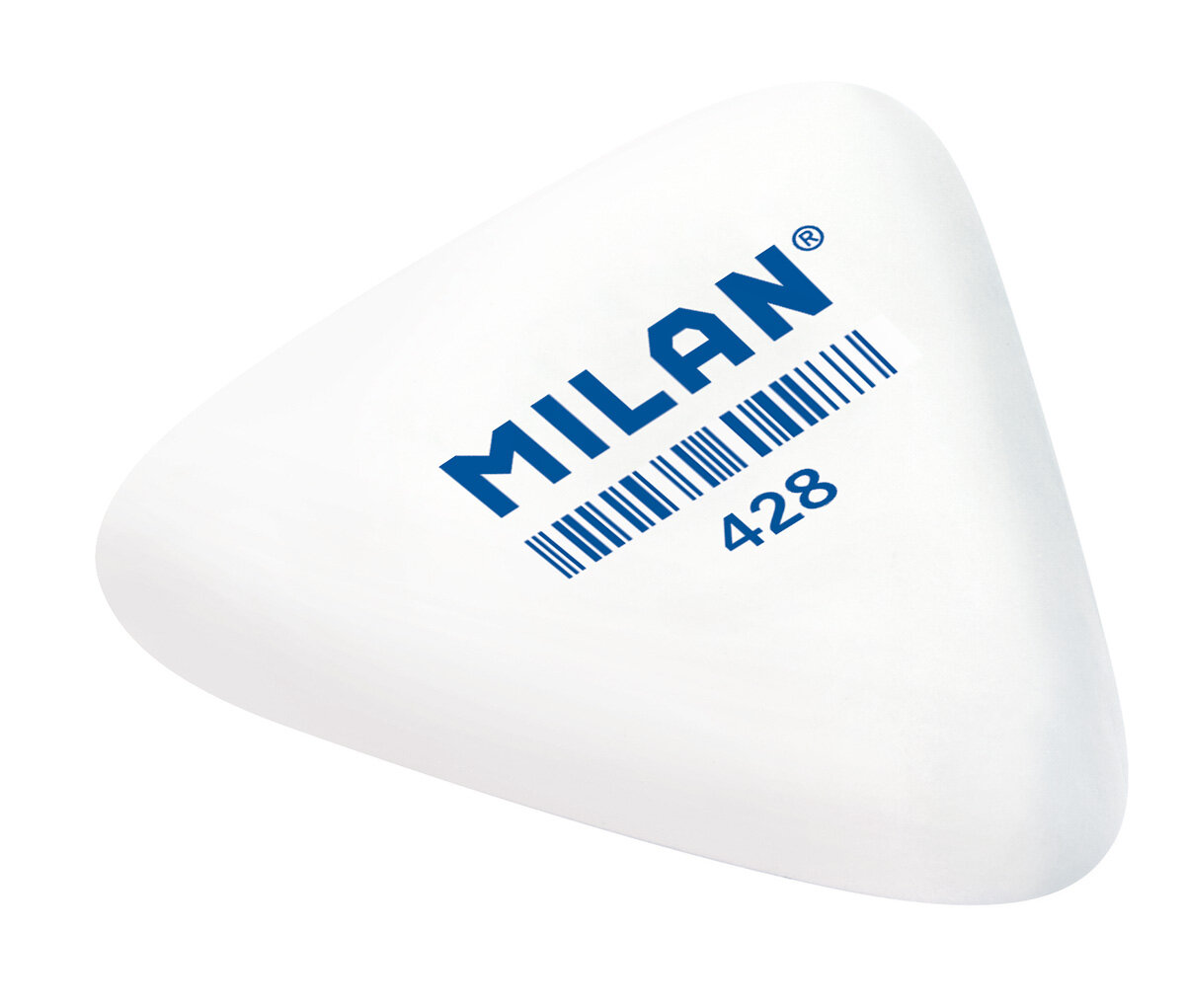 Ластик "Milan" 428 треугольный белый CMM428