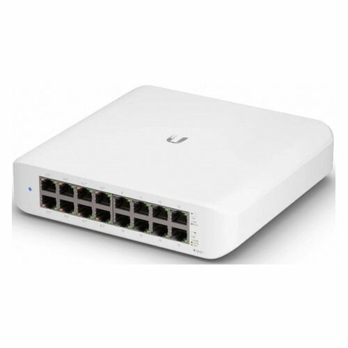 Коммутатор Ubiquiti UniFi Switch Lite, неуправляемый [usw-lite-16-poe]