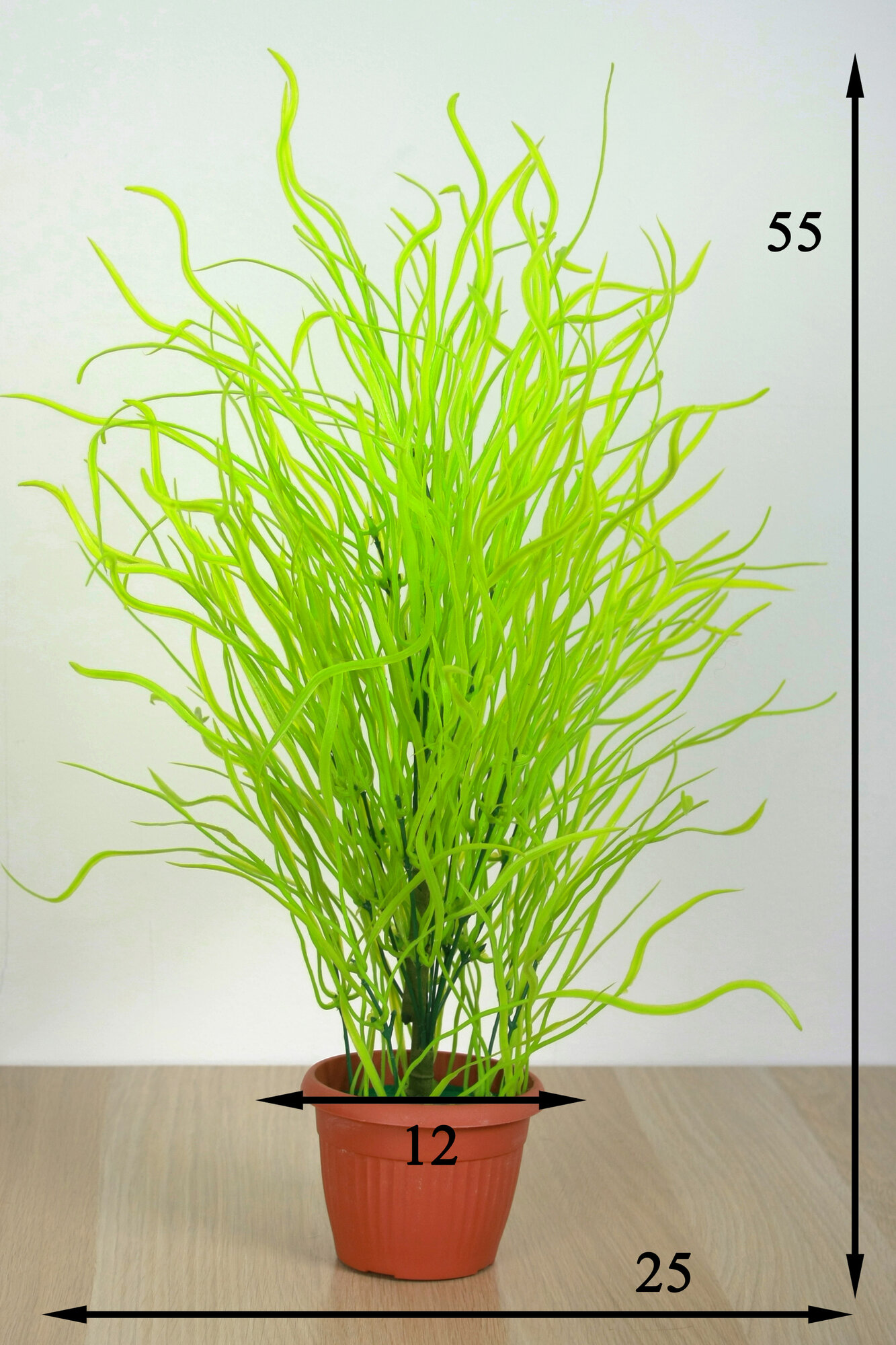 Искусственная осока в горшке от бренда Holodilova