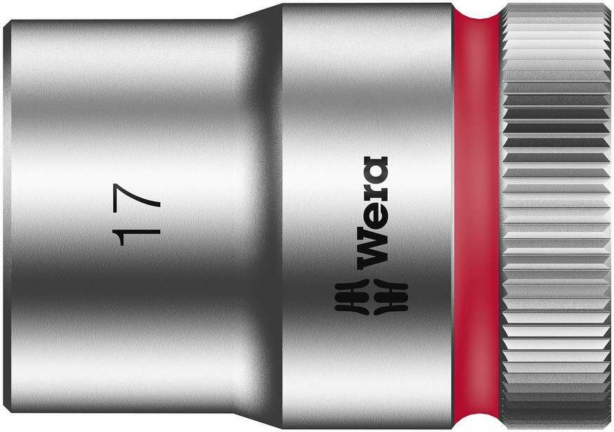 8790 HMC Zyklop Головка торцевая 6-гранная, 1/2", 17 x 37 мм Wera WE-003608