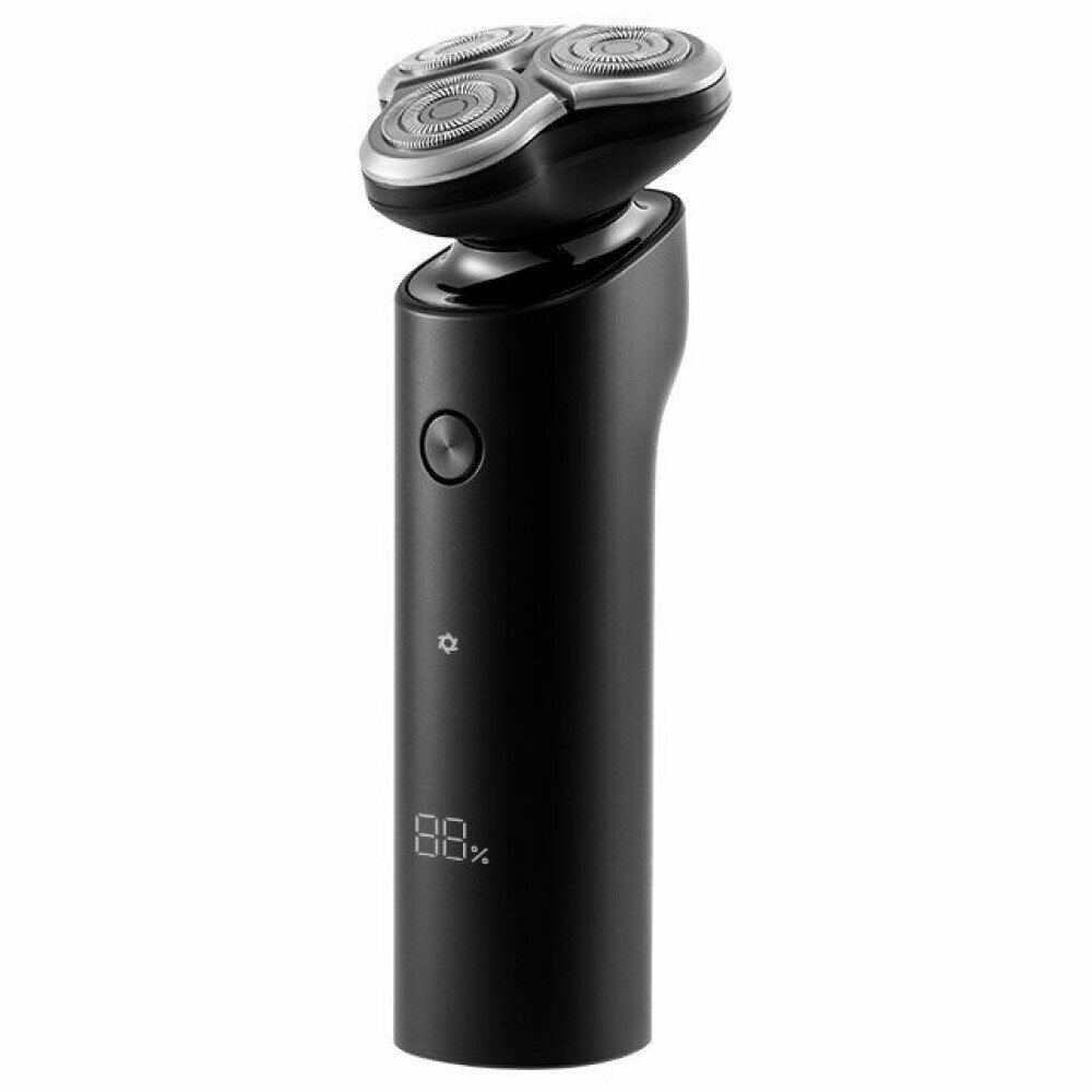 Электробритва Mijia Electric Shaver S500 (By Xiaomi) 3 головки на 360 градусов 3Вт до 40 дней а/р IPX7 Type-C CN черная
