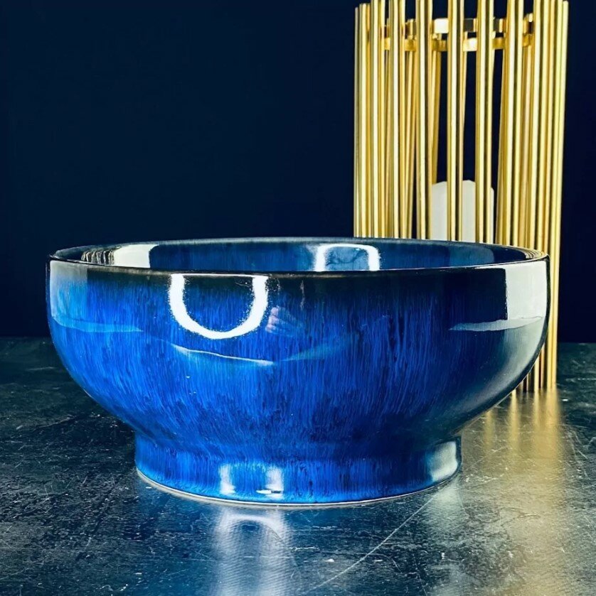 Салатник 23см AQUAMARINE Фарфор 118-108 118-118-108