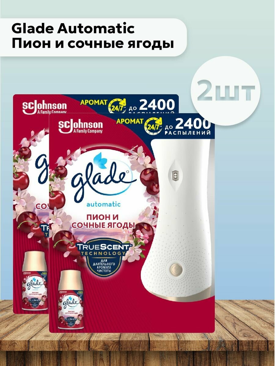 Набор 2шт Освежитель Автоматический Глейд