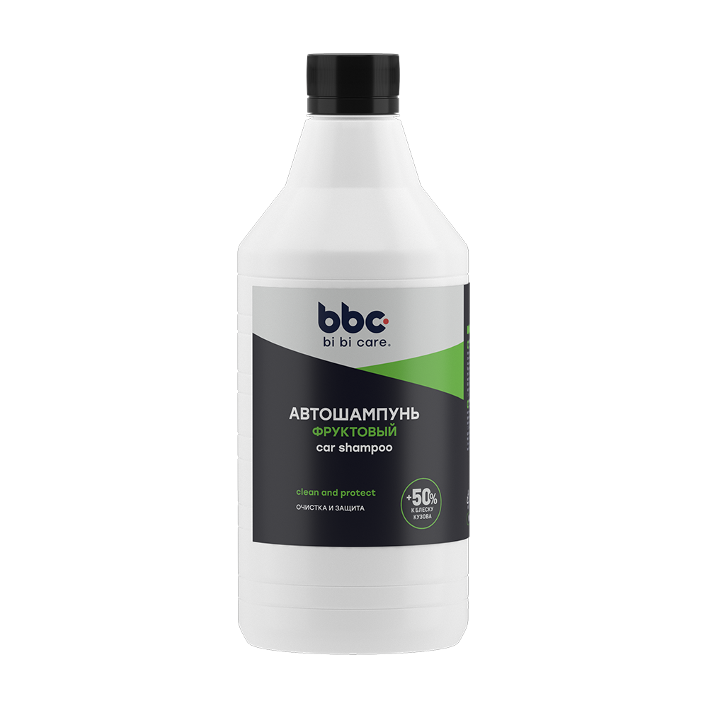 Автошампунь с полирующим эффектом фруктовый 1000мл bibicare 4123