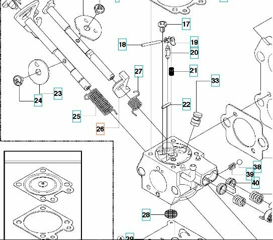 Рычаг карбюратора бензопилы Husqvarna 365/372/390/455/4560/461, Jonsered CS 2255 5374092-01