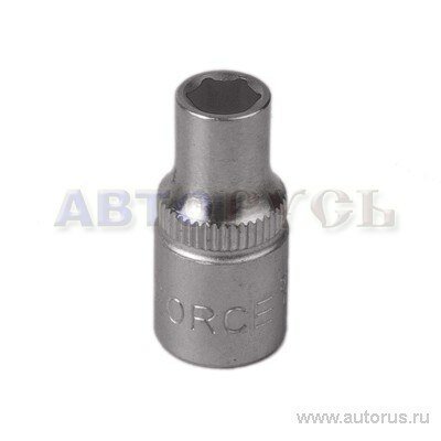Головка 5,5 мм 6-гранная 1/4dr короткая force 525055