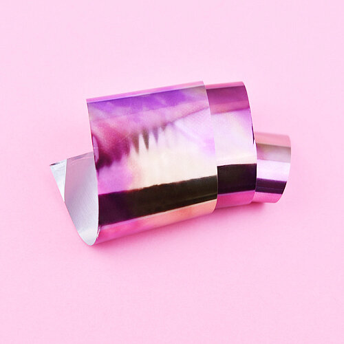 Фольга для литья Patrisa Nail №47 переливы розовые глянец