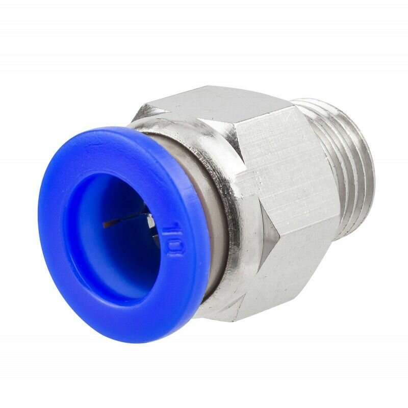 Фитинг для пластиковых трубок 10мм с наружной резьбой 1/4" Forsage