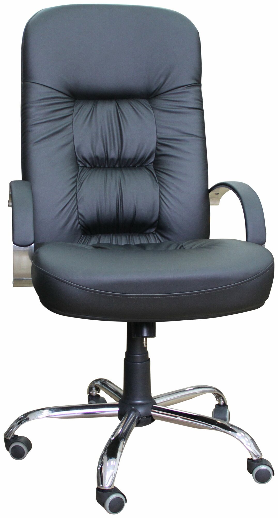 Лидер хром искусственная кожа NAPPA черная