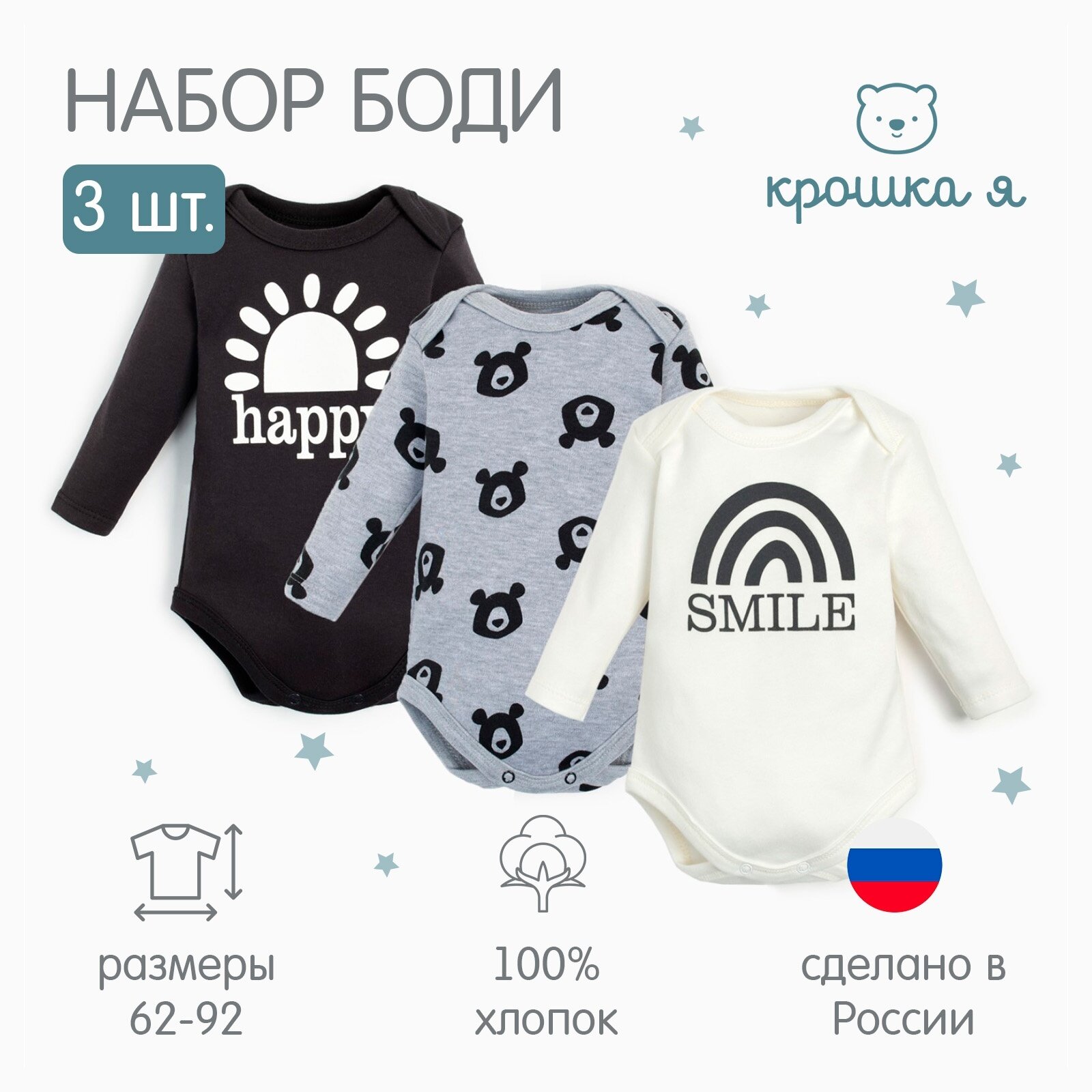 Боди новорожденные