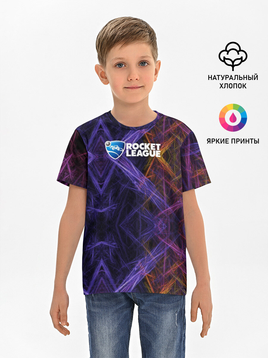 Футболка хлопковая детская Rocket League