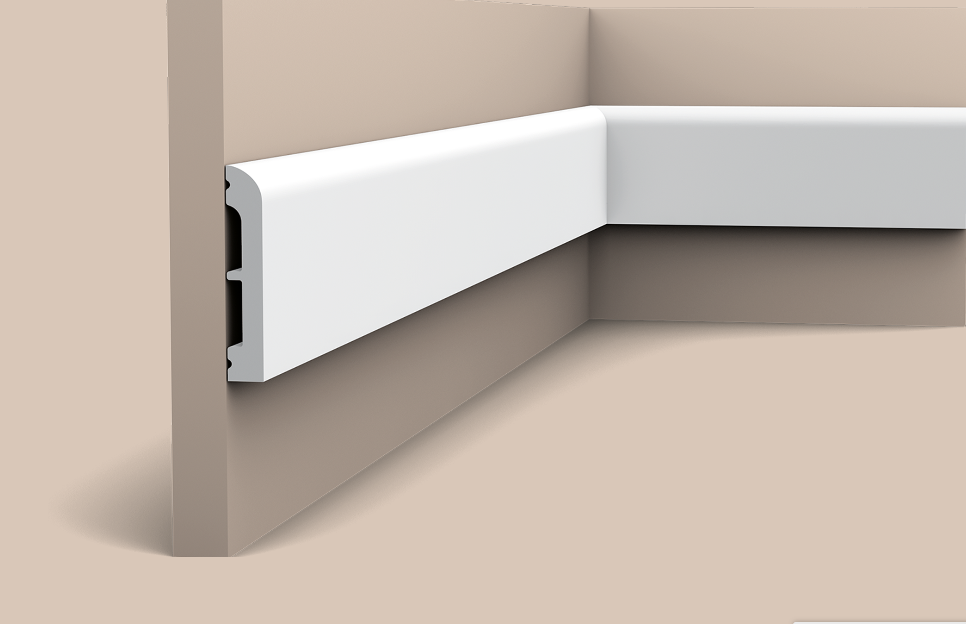 Молдинг Гибкий Orac Decor SX183F Д200xШ1.3xВ7.5 см Лепнина из Дюрополимера / Орак Декор.