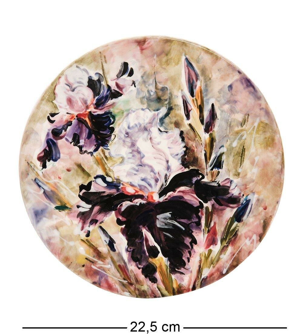 Панно керамическое Ирисы A2147543 Народные промыслы, Керамика