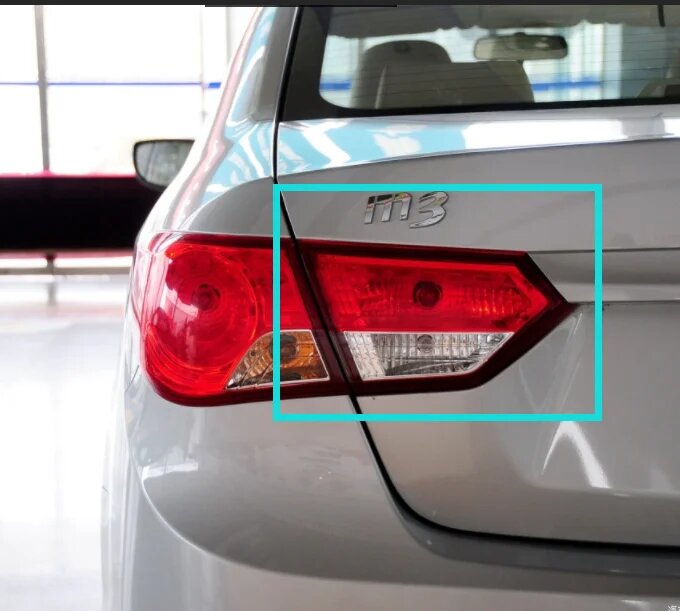 Задний фонарь в сборе Haima M3 2013-2016, Цвет: inside L
