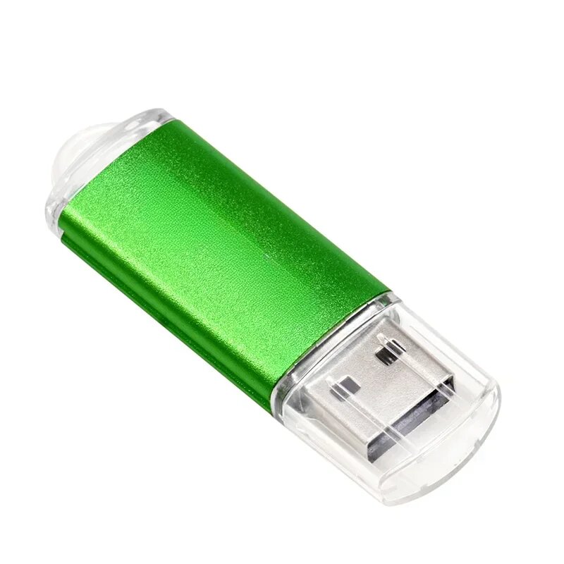 Зеленая USB-флешка JASTER 128 ГБ, 4 ГБ