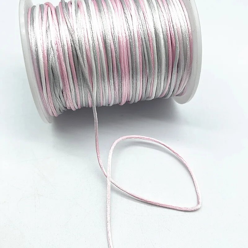 Шнур нейлоновый MYXHBBGT 1,0 мм Розовый, 10