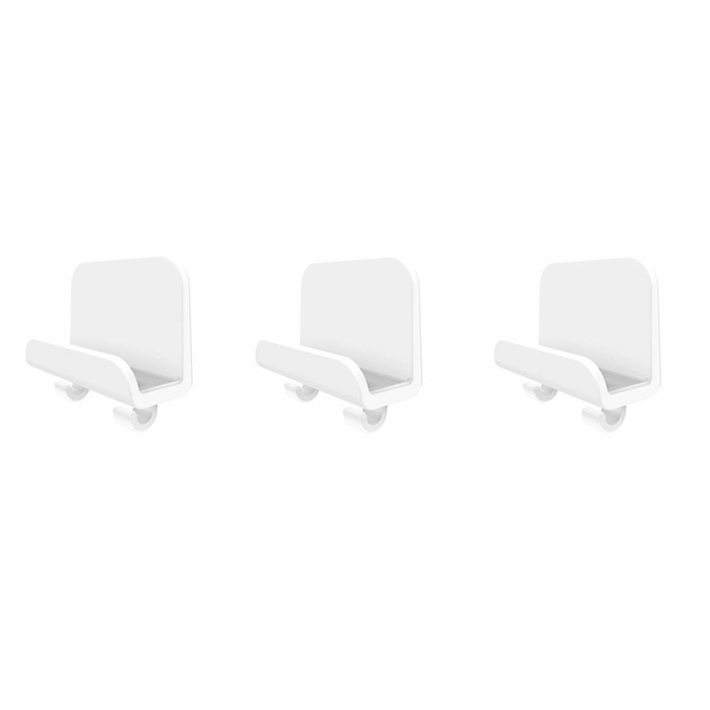 3 настенных кронштейна для мобильных телефонов и планшетов-белый