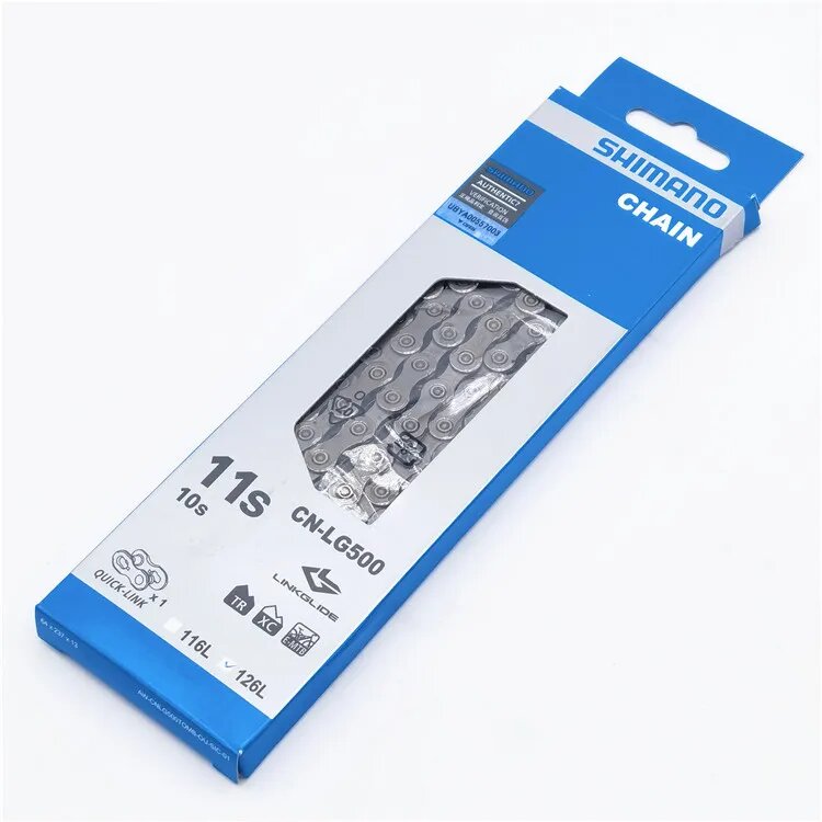 Цепь Shimano CN-HG601/HG701/HG901 LG500 11 скоростей LG500 126L with QL