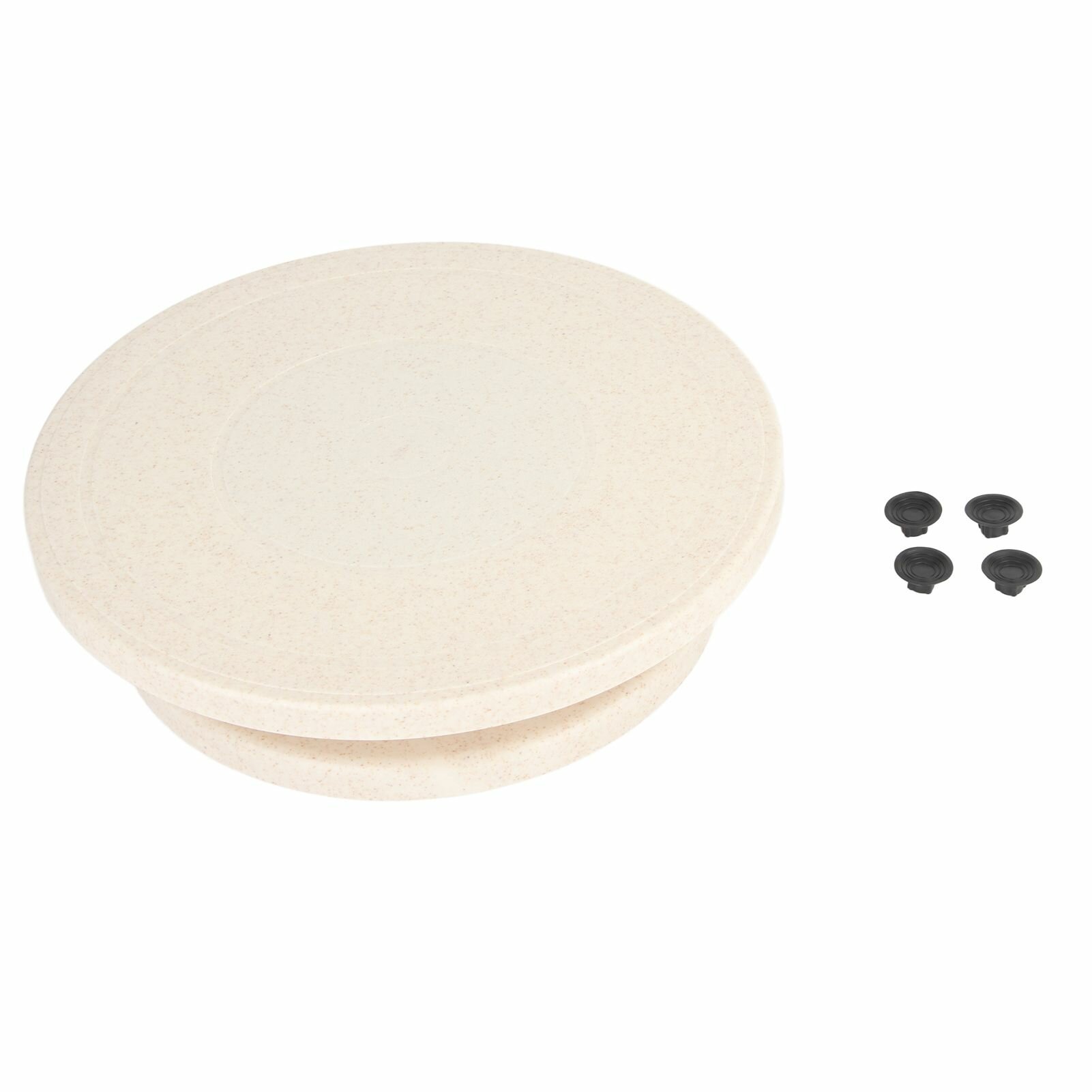 Пластиковый поворотный стол для рамок и выпечки средний