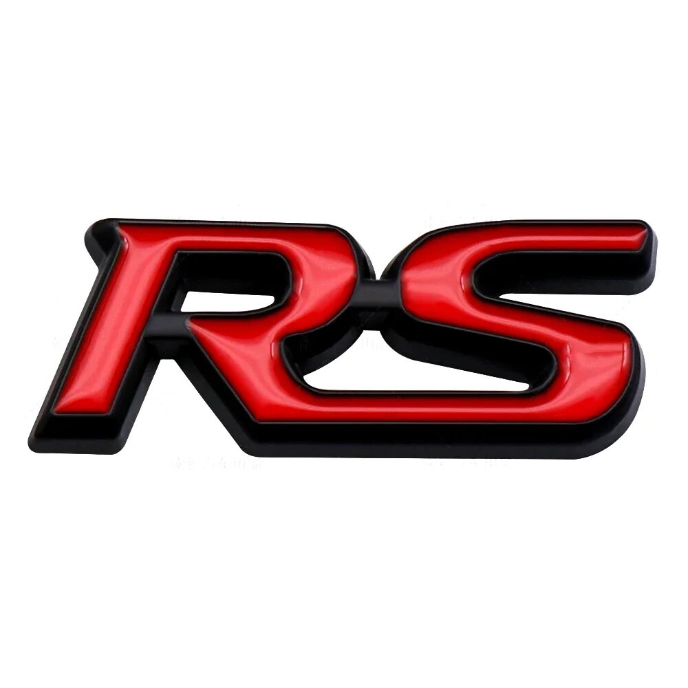 Наклейка на руль автомобиля 3*1.2 см с эмблемой RS для Honda Fit, City, Civic, HR-V, CR-V, Beat, 4