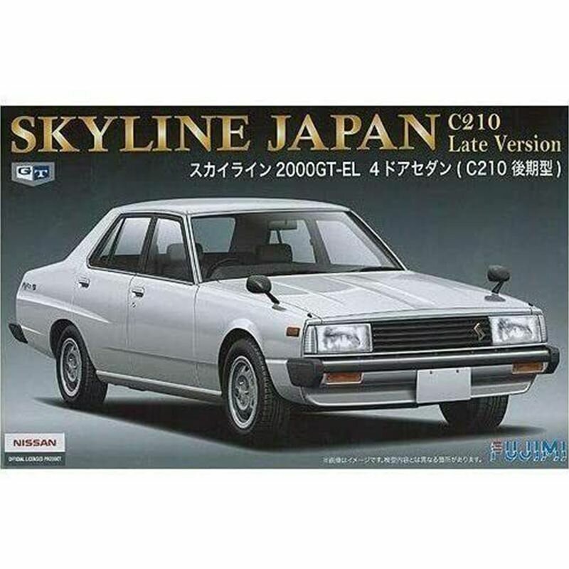 Сборная модель Машинка Fujimi-03876F 1/24 Nissan Skyline C210 Japan 4 Door Sedan car model kit