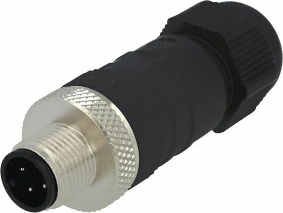 Разъем LUMBERG RSC 4/9 Вилка M12 PIN 4 "папа" код A-DeviceNet / CANopen на провод 1 шт