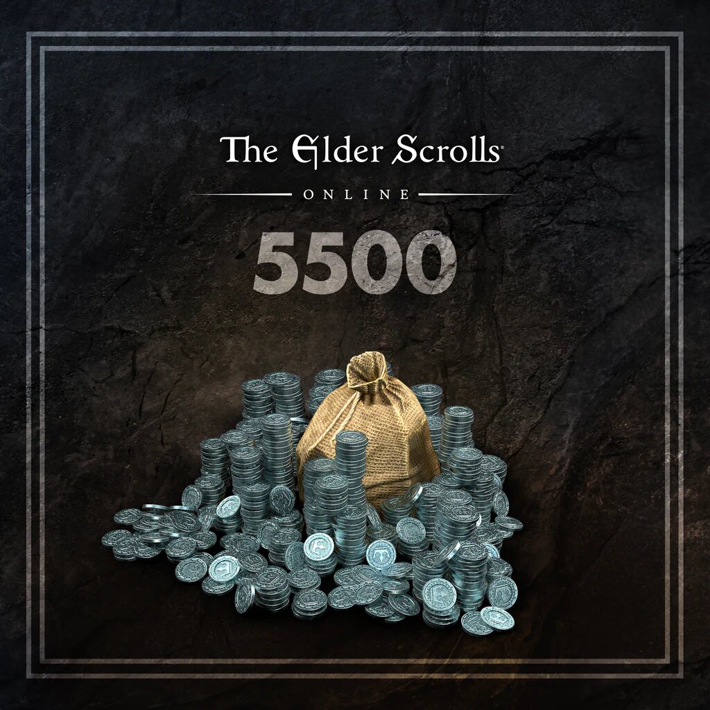 Дополнение The Elder Scrolls Online: 5500 Crowns, цифровое издание PlayStation 4 и PlayStation 5, регион Турция / код пополнения баланса