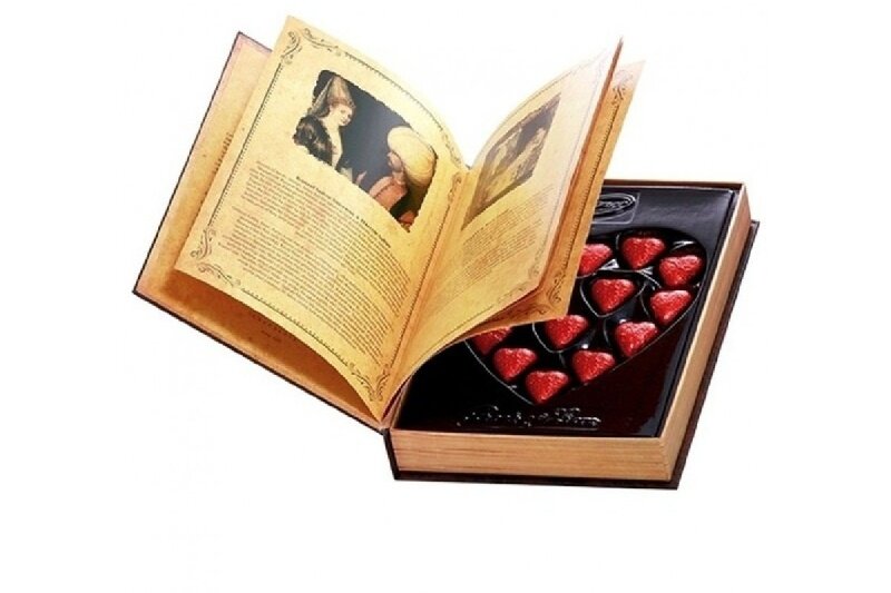 Конфеты BIND набор "Книга любви" 225г