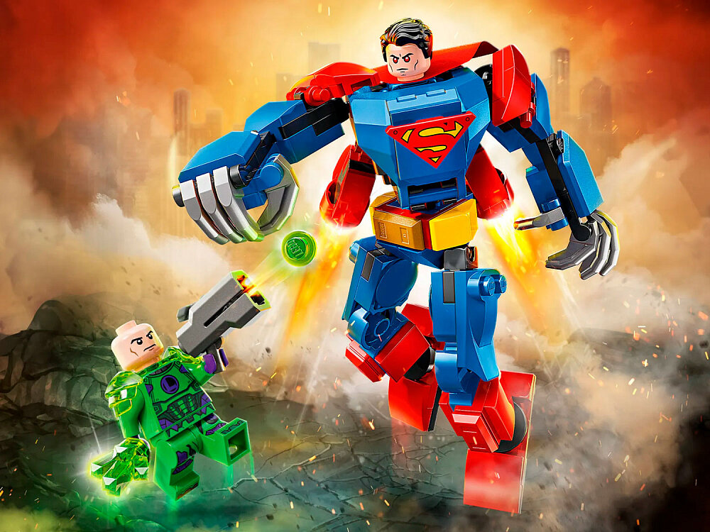 Конструктор LEGO Super Heroes 76302 Конструктор Робот Супермен против Лекса Лютора