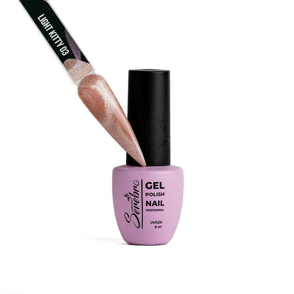 Гель-лак Serebro Light Kitty №03 8 мл