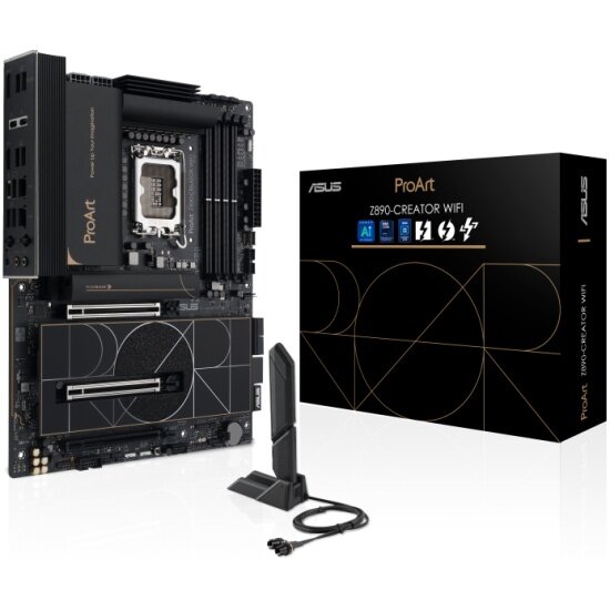 Материнская плата Asus PROART Z890-CREATOR WIFI (LGA1851, ATX)