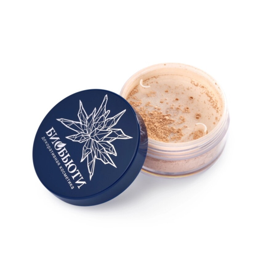 Тональная пудра-основа «Нежная ваниль» 5 г, Биобьюти (Кристалл Декор)