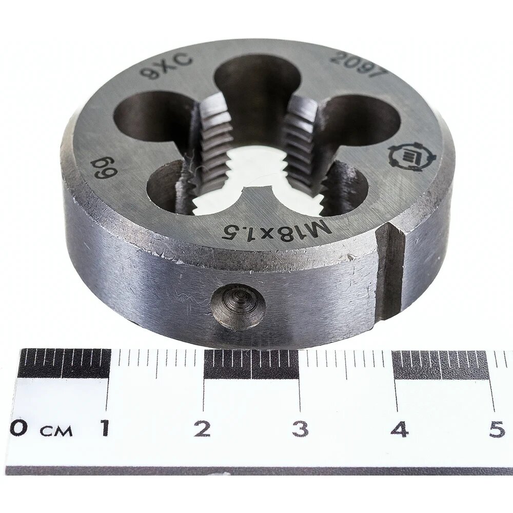 Плашка М 18 х1.5 9ХС ТМ Туламаш 57910