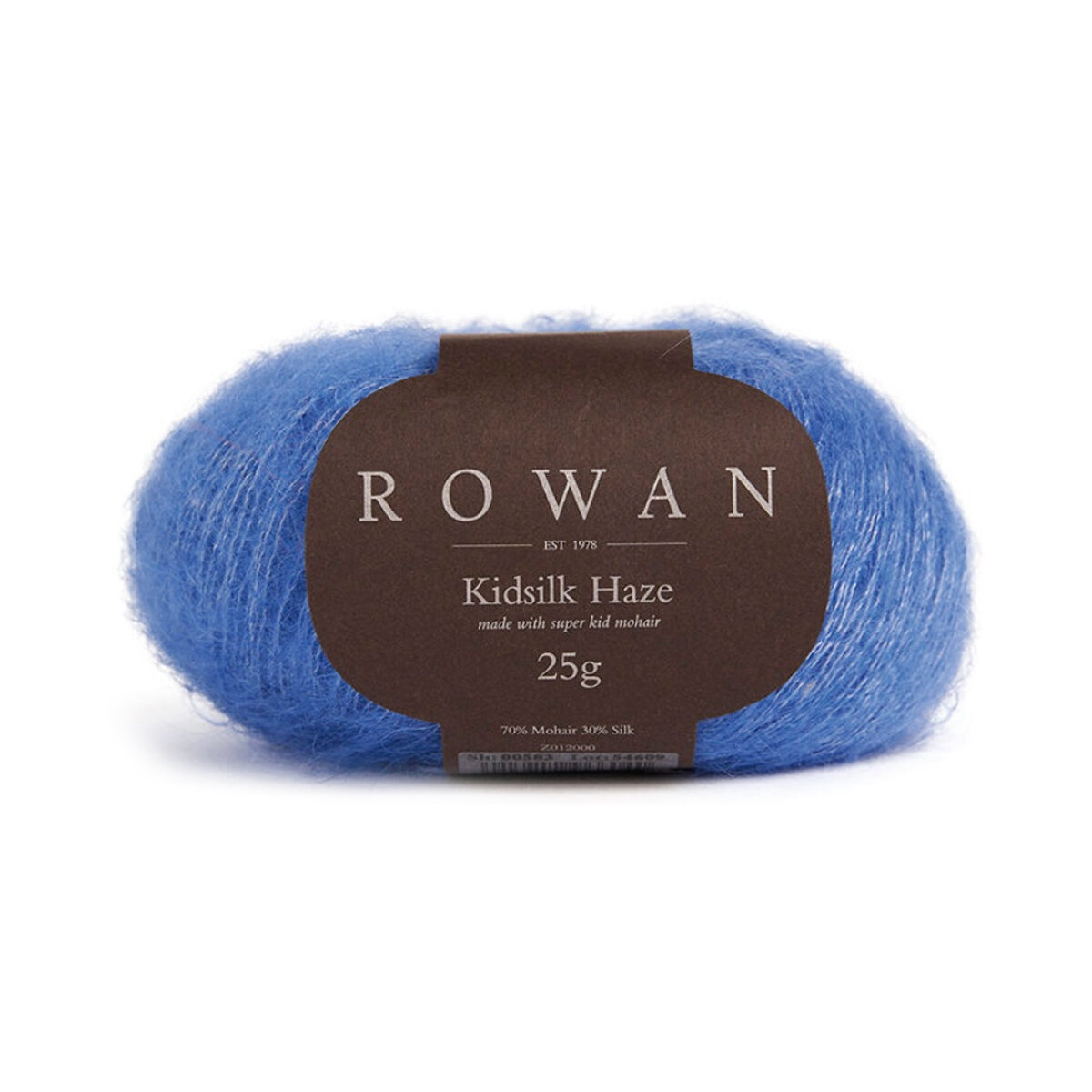 Kidsilk Haze /Кидсилк Хэйз/ пряжа Rowan, Z012000 (704, bluebell (колокольчик), синий)