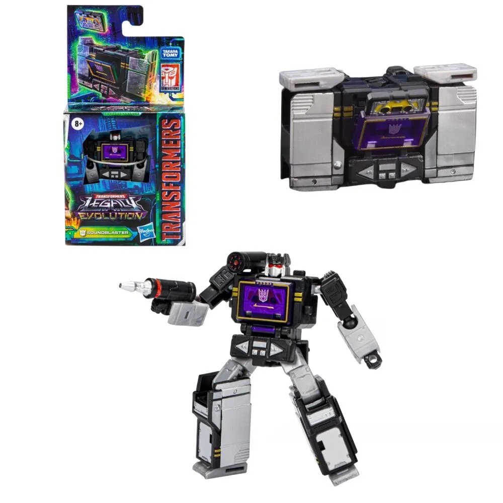 Трансформеры Hasbro Игрушка Legacy Evolution Core Soundblaster 3,5 дюйма (9 см) F7176