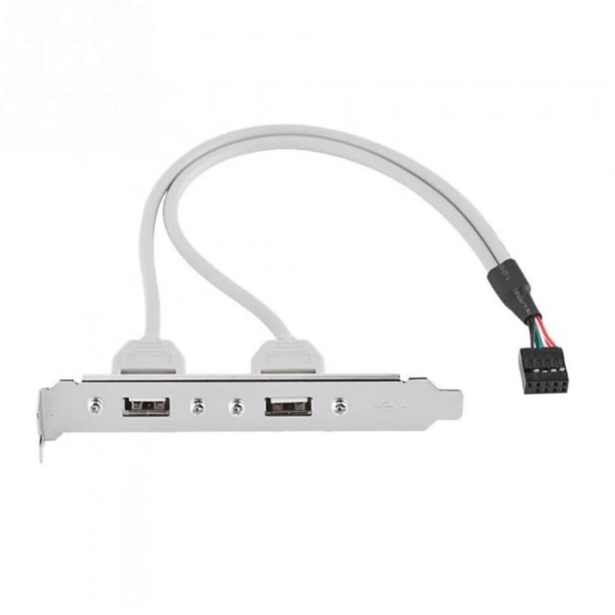 Удлинительный кабель USB (2 порта)/USB (2,0), 9 контактов, для материнской платы, горячая Распродажа