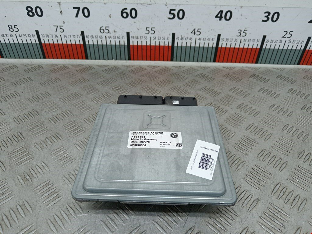 Блок управления двигателем BMW 5-Series (E60/E61) 12147561684 арт. 2256866
