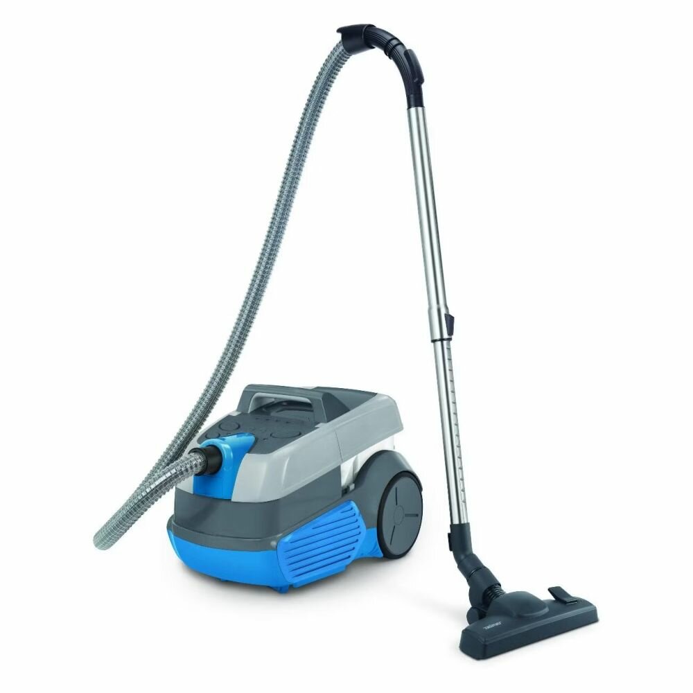 Пылесос моющий Zelmer ZVC9130M AquaLeon, серый/синий