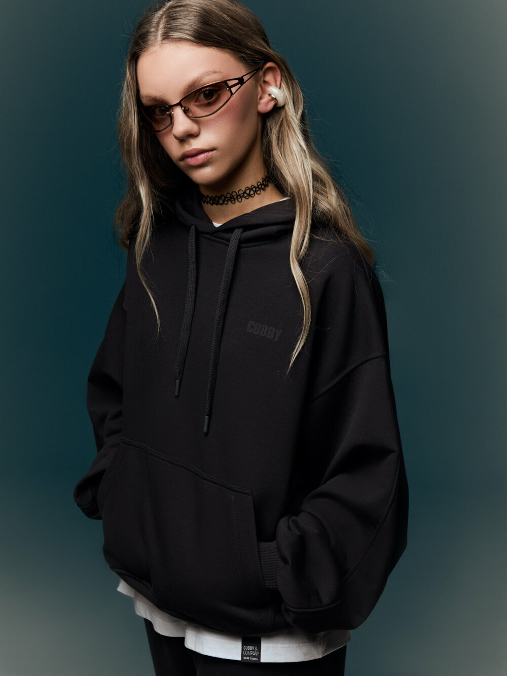 Худи КБ 302927/черный 1413