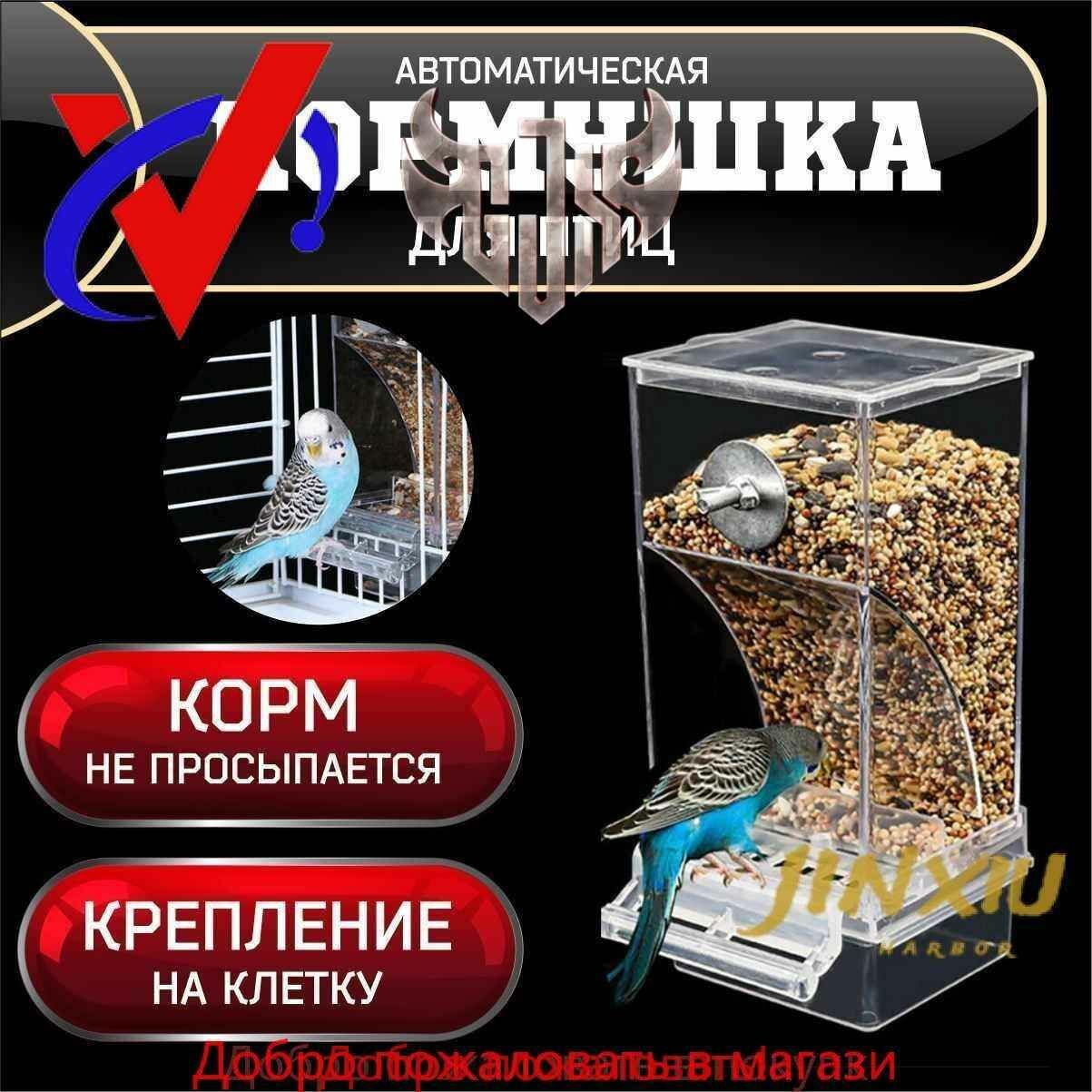 Кормушка для птиц, Big Jungle, автоматическая, кормушка для попугаев