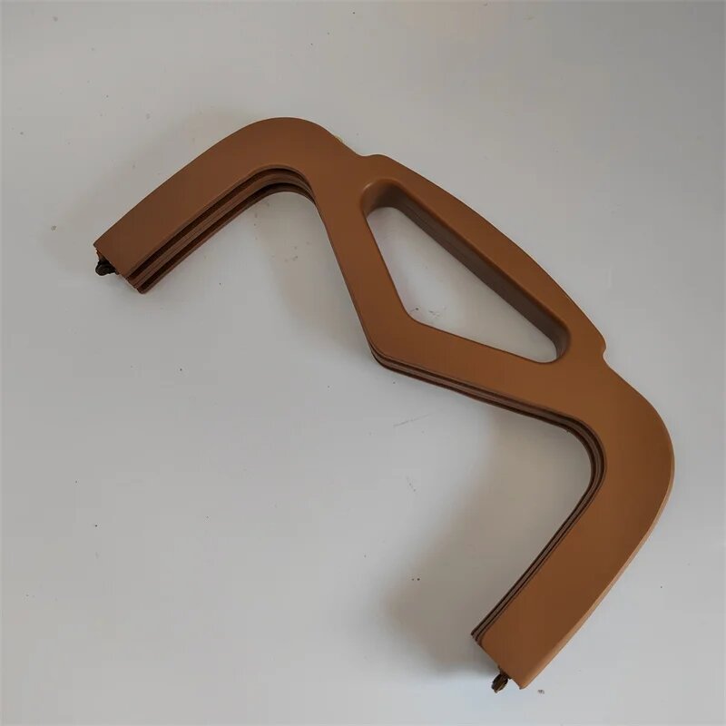 1 комплект, оптовая продажа, искусственная рамка, деревянный материал, «сделай сам», рамки для сумок, пришивная ручка для сцепления, фурнитура, рамка для монет и кошелька, вешалка Obag brown