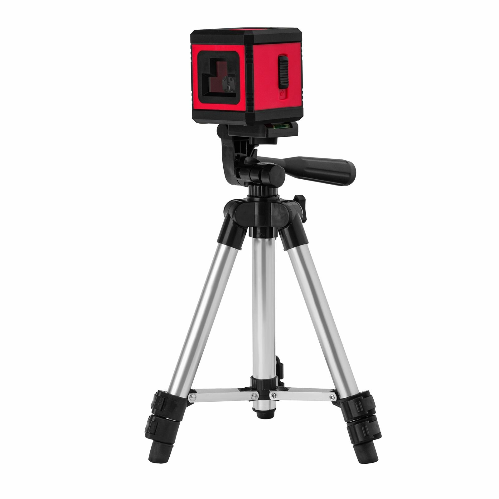 Лазерный уровень MTX XQB RED Pro SET, 10 м, красный луч, батарейки, штатив