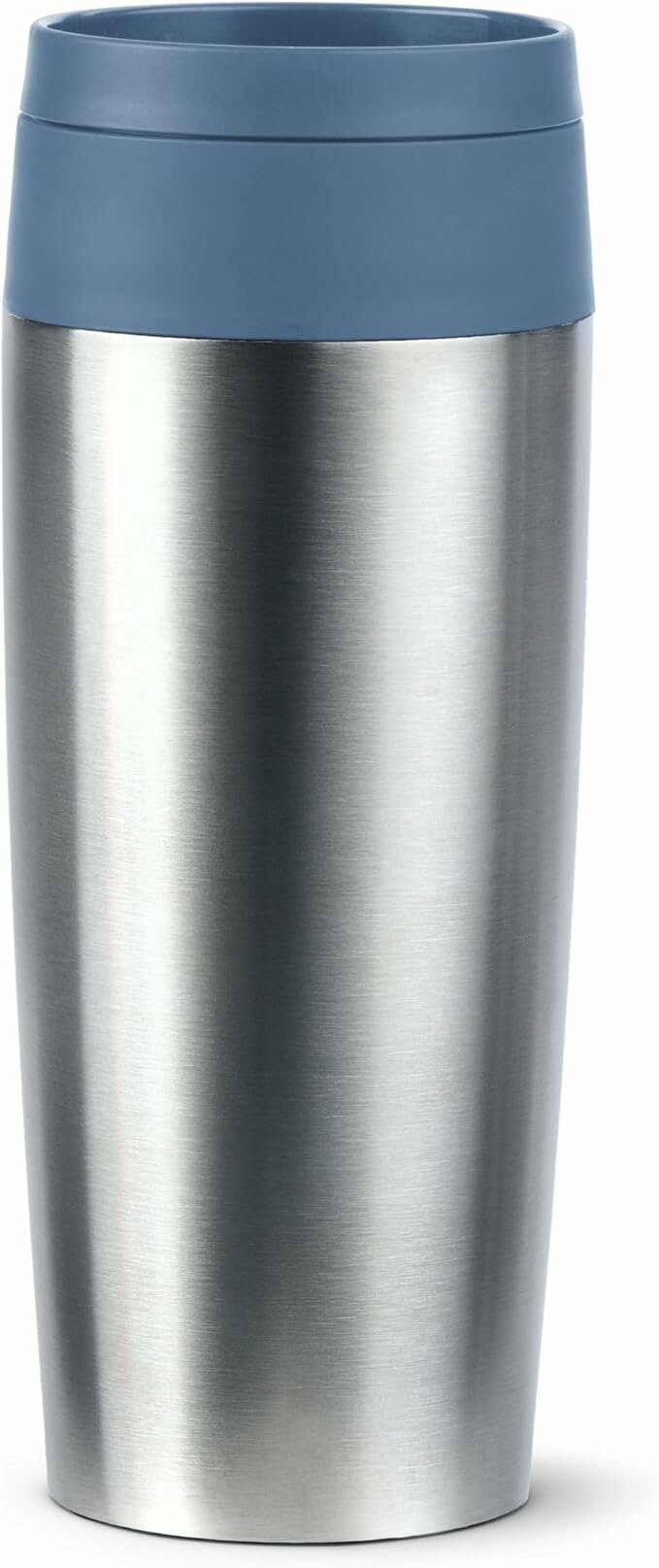 Термокружка Emsa Travel Mug Eco N2024100 - 0,36 л из нержавеющей стали, цвет серебристый, синий